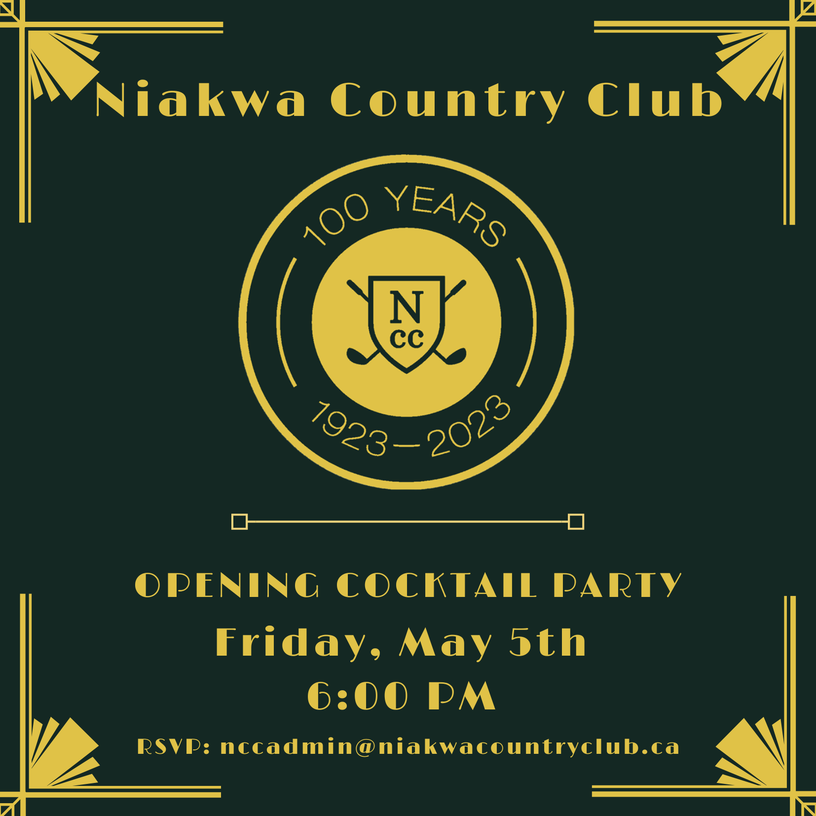 100th Year, Opening Cocktail Party | Niakwa News